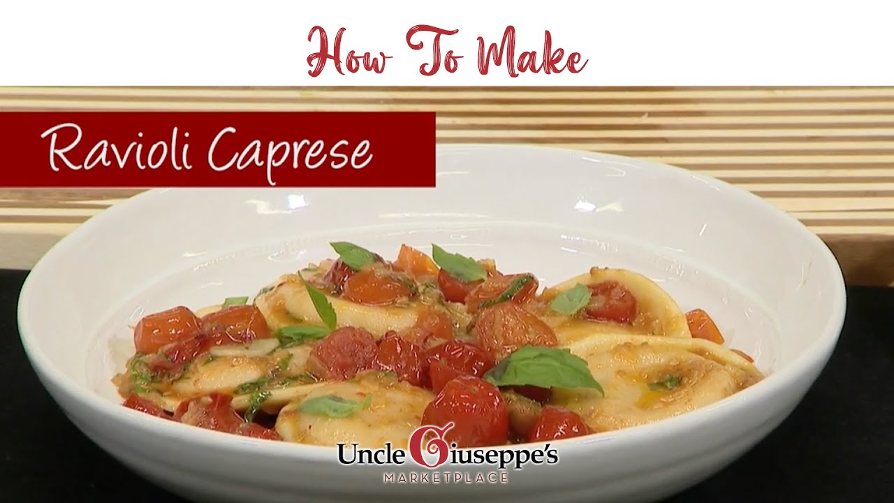 Irresistible Ravioli Caprese Recipe: Fresh Italian Flavors in Minutes ...