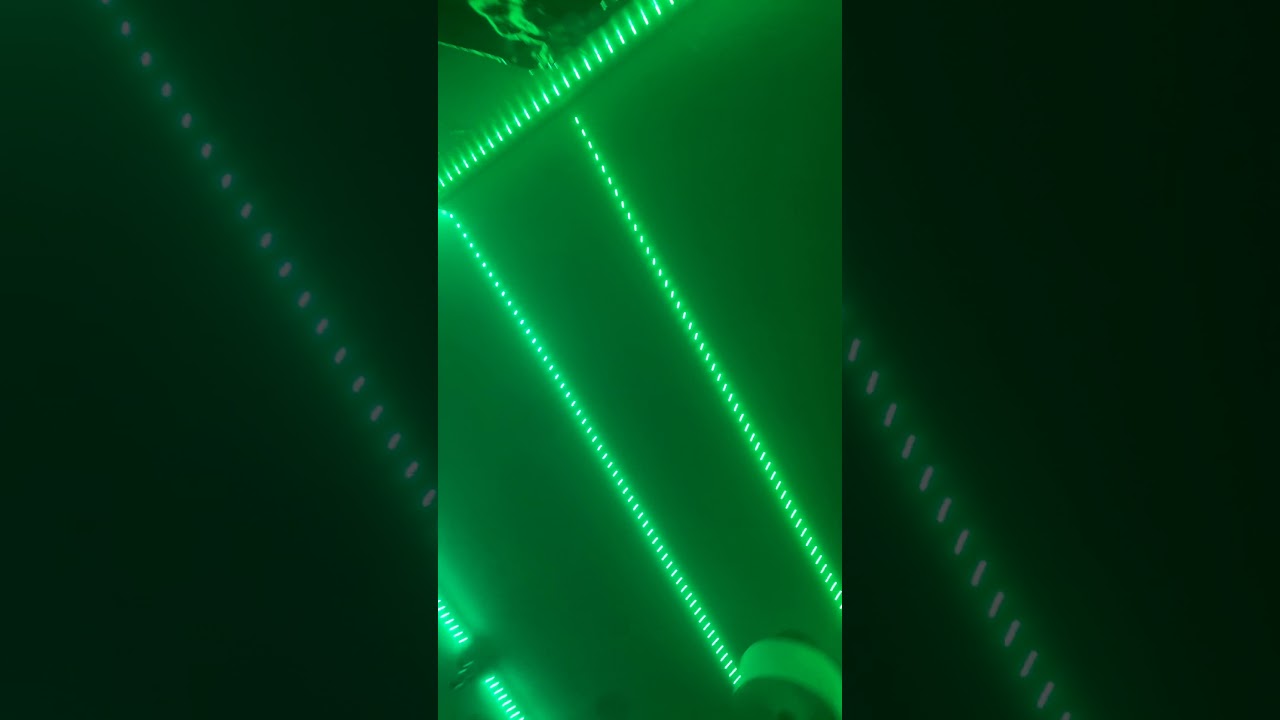 How to make you’re led lights mint green - YouTube