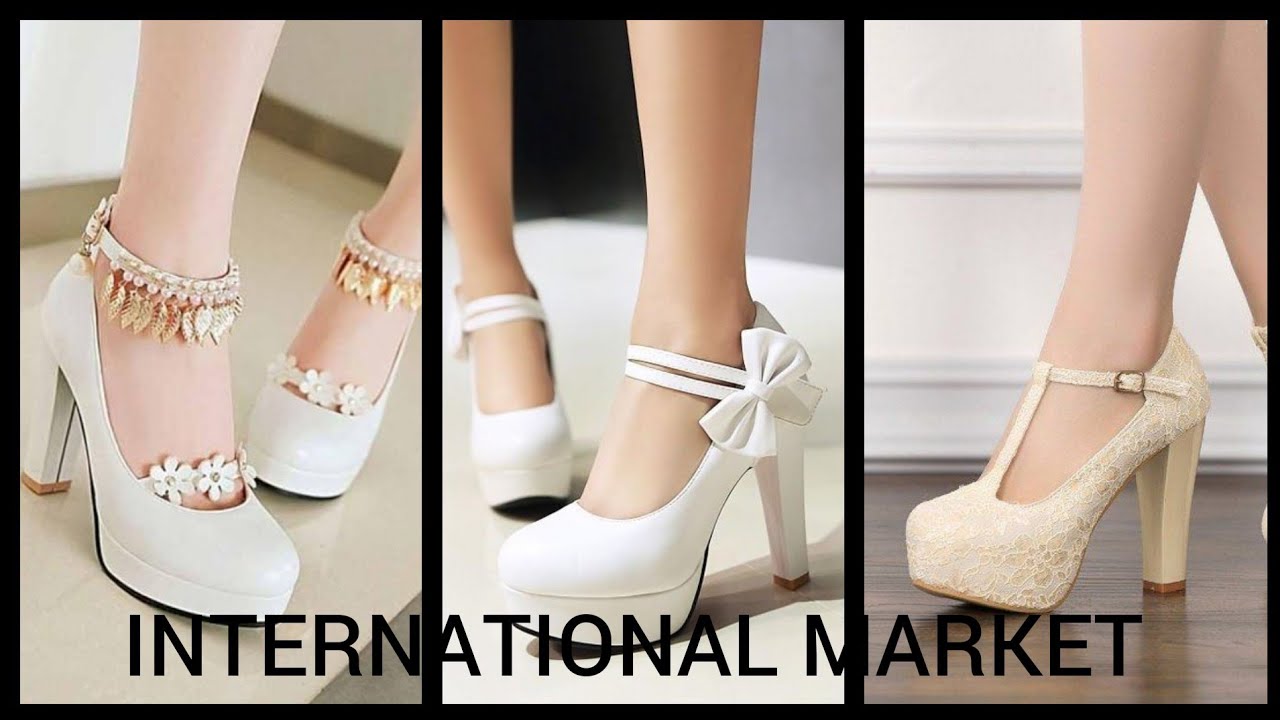 Gorgeous and stylish chunky heels design for Girls/ beautiful chunky ...