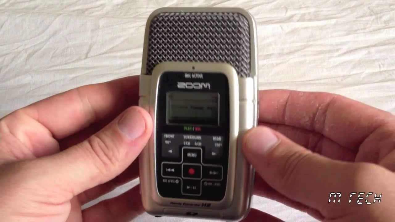 Review: H2 Handy Recorder From ZOOM - YouTube