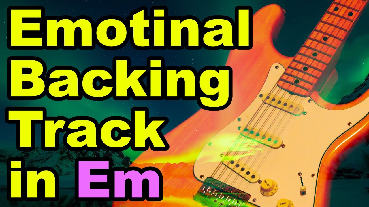 Emotional Backing Track in Em #guitar #improvisation #jamming #Em # ...