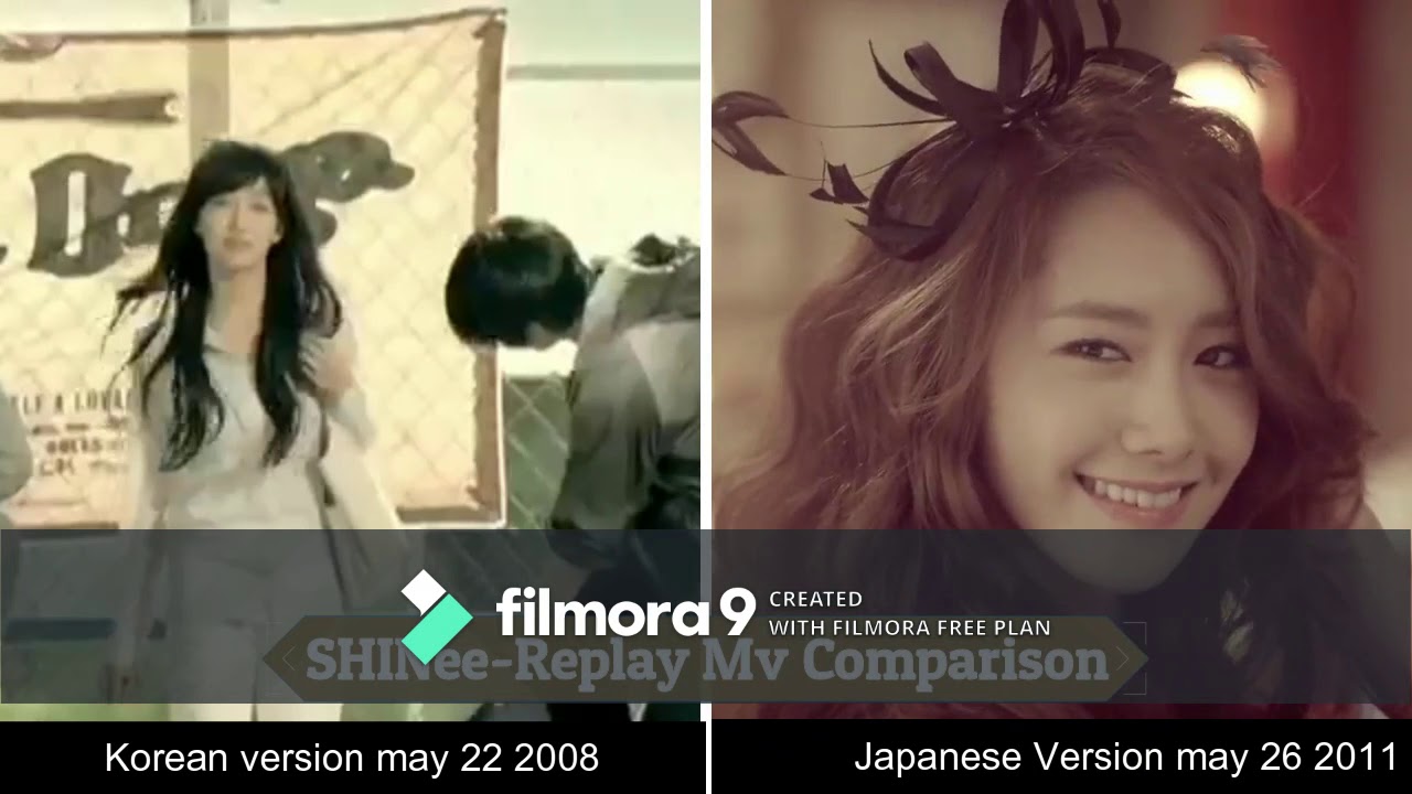 HAPPY ANNIVERSARY SHINee Replay mv comparison - YouTube