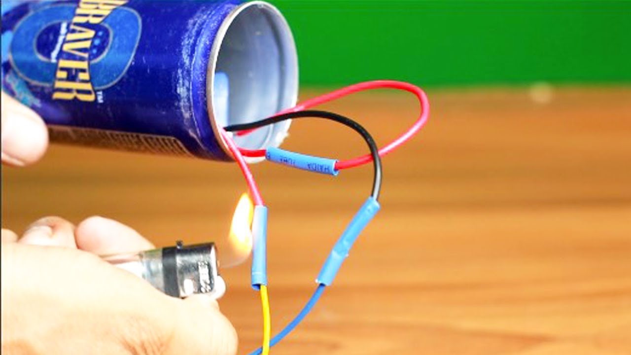 Make Amazing LED Torch Light With Can Bottle | DIY Torch Light - YouTube