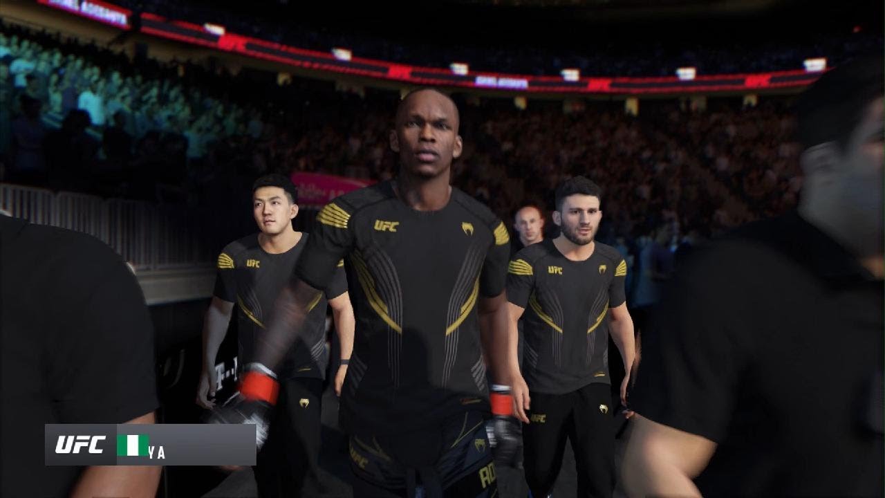 Quick Knockout On Izzy | UFC 4 Gameplay - YouTube