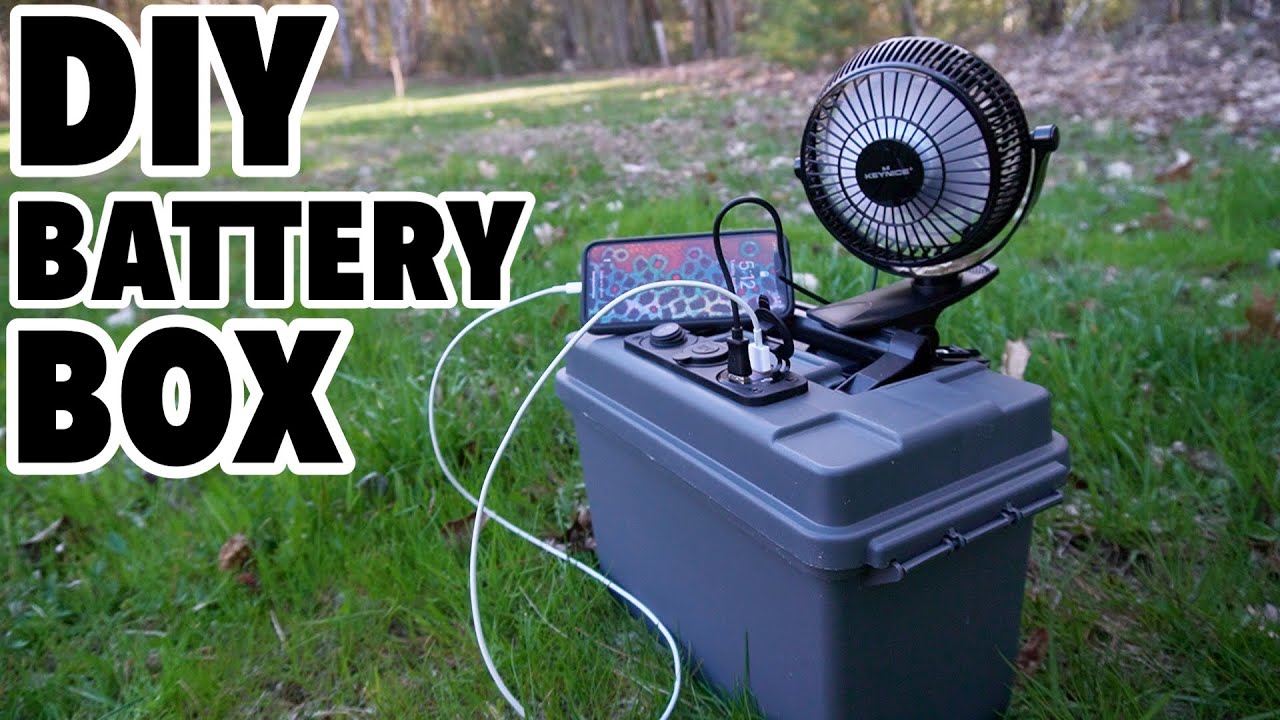 CHEAPEST Lithium DIY Power Box - YouTube