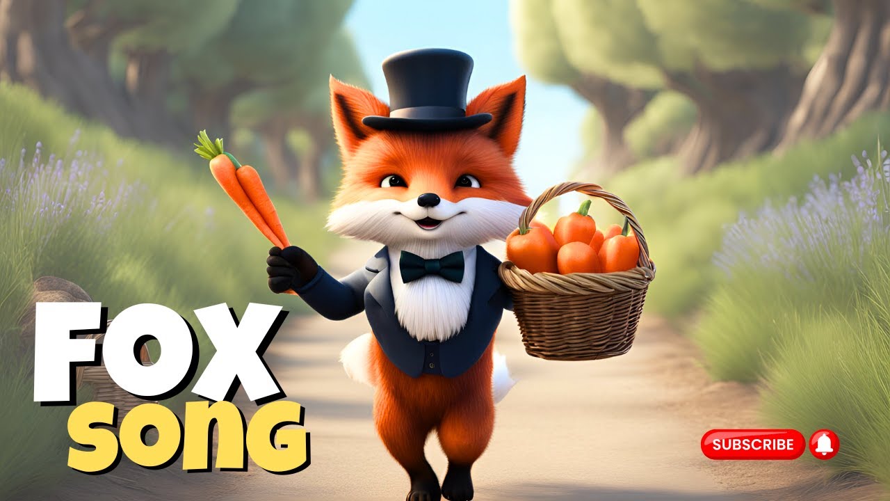 I AM A FOX 💖💖💖 | Special Lyrics Song For kids💖💜 - YouTube