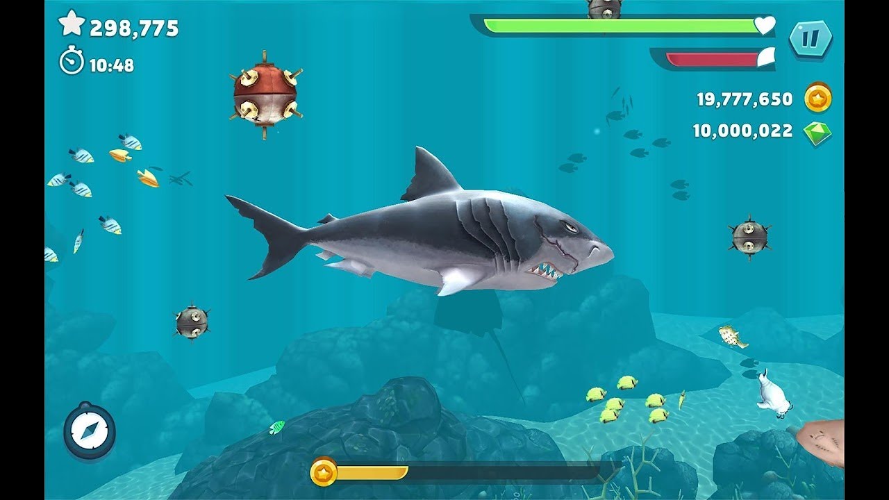 Hungry Shark Evolution Game | FIshing Game | Android Gameplay - YouTube
