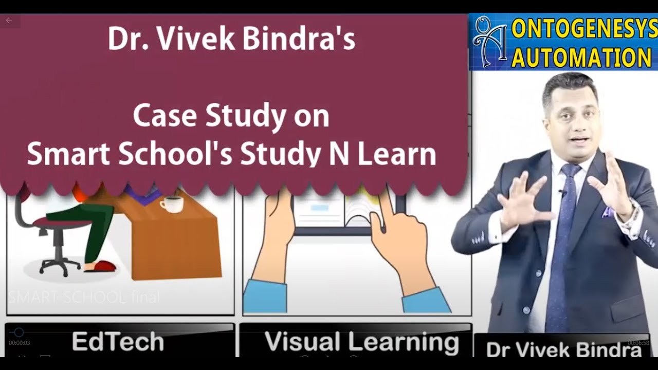 Dr. Vivek Bindra Case Study on SMART SCHOOL - YouTube