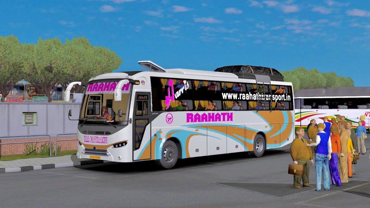 [ LIVE ] Indian Raahath Harris Bus Crazy Driving On Dangerous Road ...