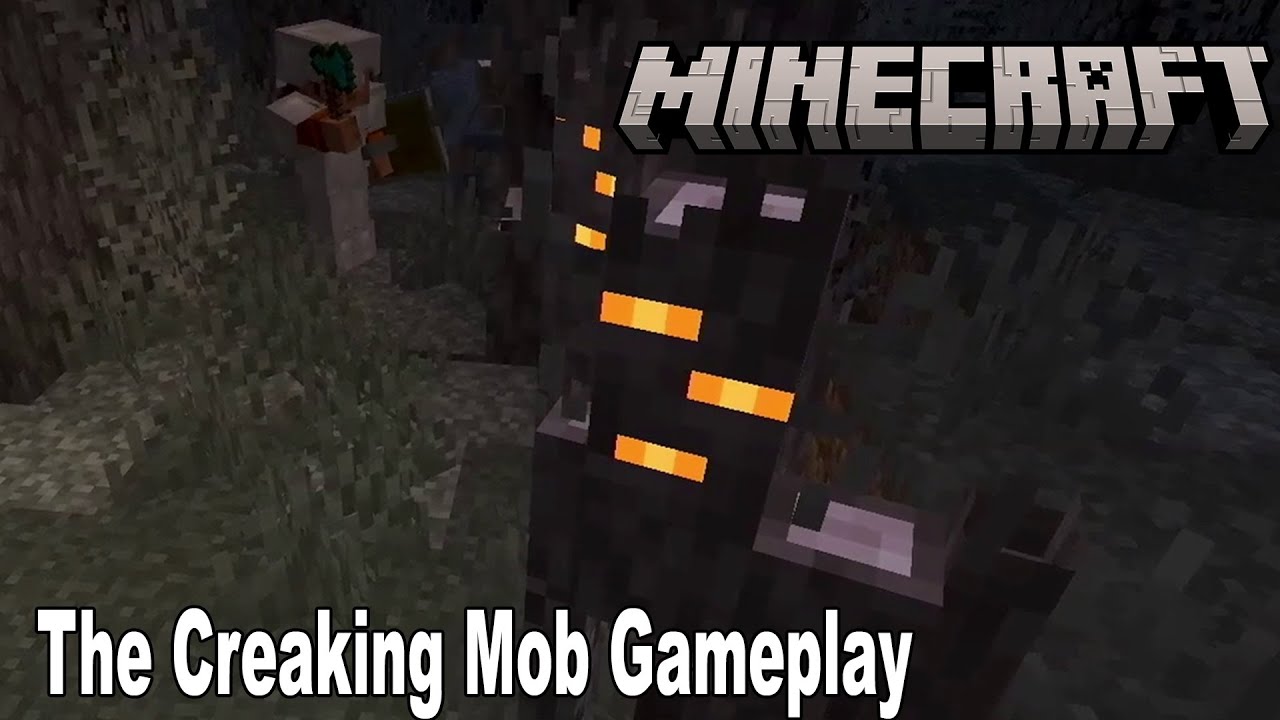 Minecraft The Creaking Mob Gameplay Showcase Minecraft Live 2024 - YouTube