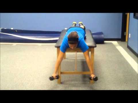 ESPN Article - Shoulder Exercise Video - Ys/Ts/Extension - YouTube