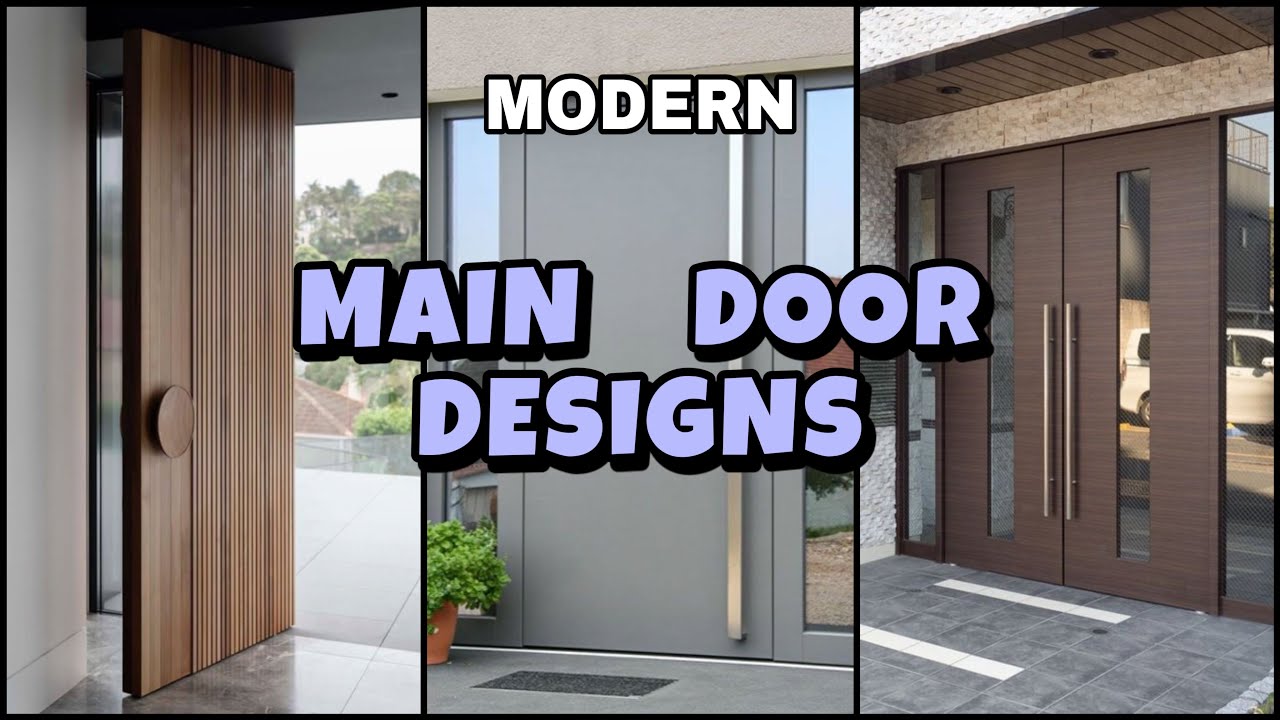 100 Modern Main Door Design Ideas | Wooden Main Door Designs ...