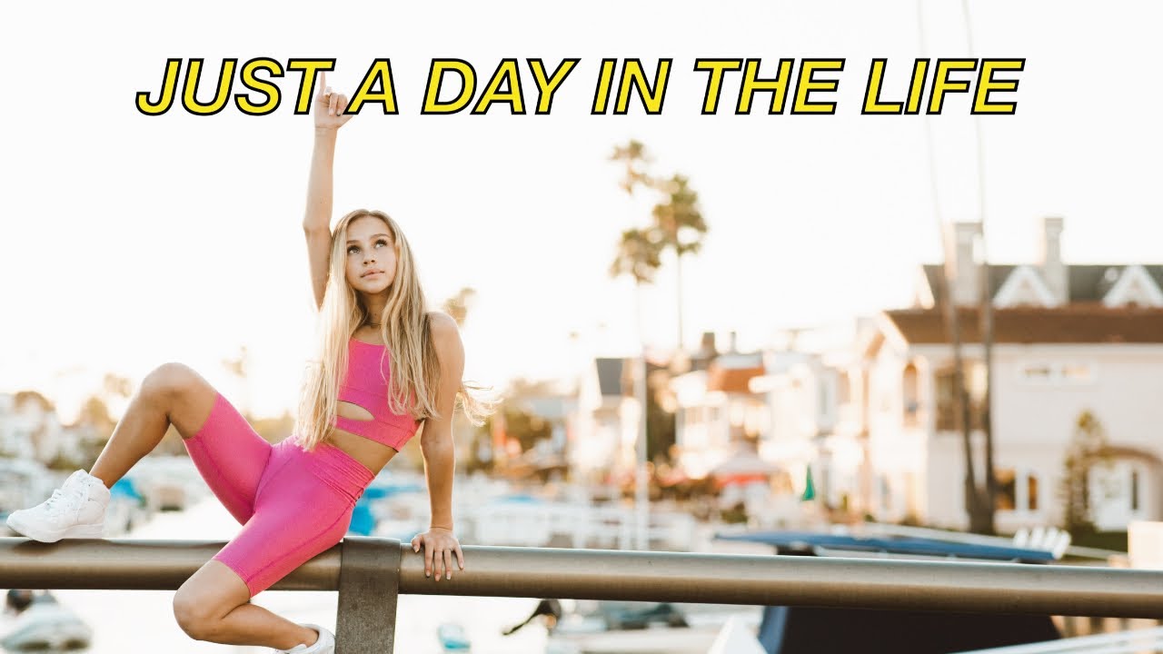 a day in the life of a full time dancer, student, model, and influencer ...