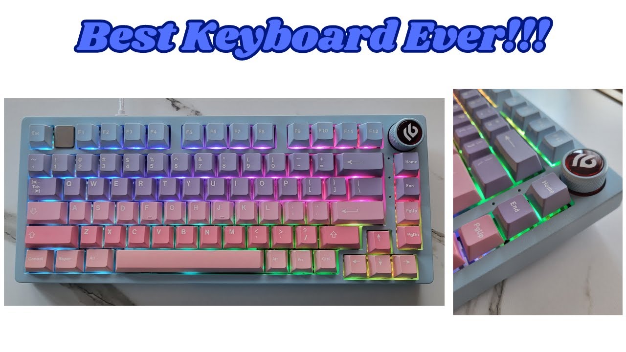 Amazing Sunset Build, Best Keyboard EVER!!! - YouTube