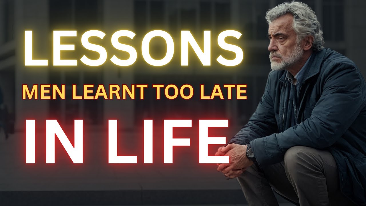 5 LESSONS Men Learned Too Late In LIFE... | Modern Stoic Life - YouTube