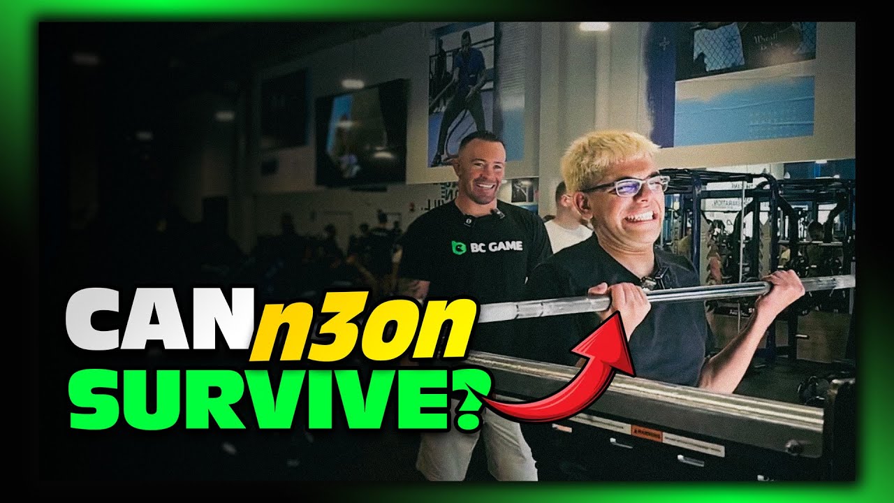 Does n3on SURVIVE a Brutal Workout with Colby Covington? - YouTube
