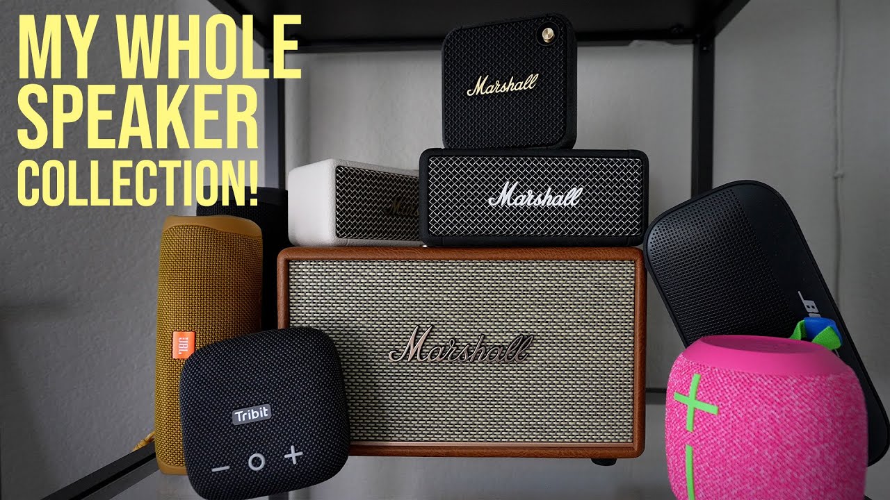 A Look at my ENTIRE Speaker Collection! - YouTube