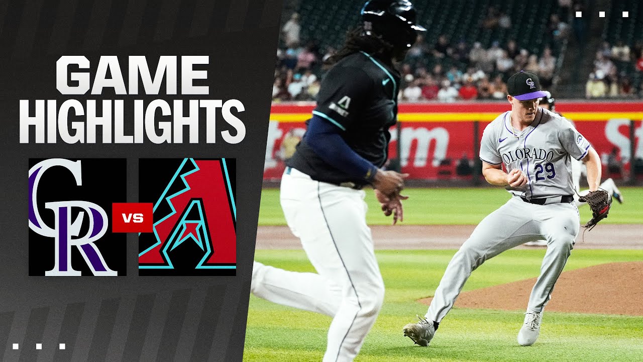 Rockies vs. D-backs Game Highlights (8/14/24) | MLB Highlights - YouTube