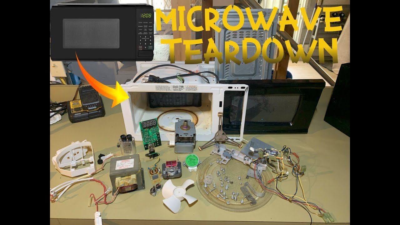 Microwave Teardown - Take Apart - POV - 432Hz Music - d.o.g - YouTube