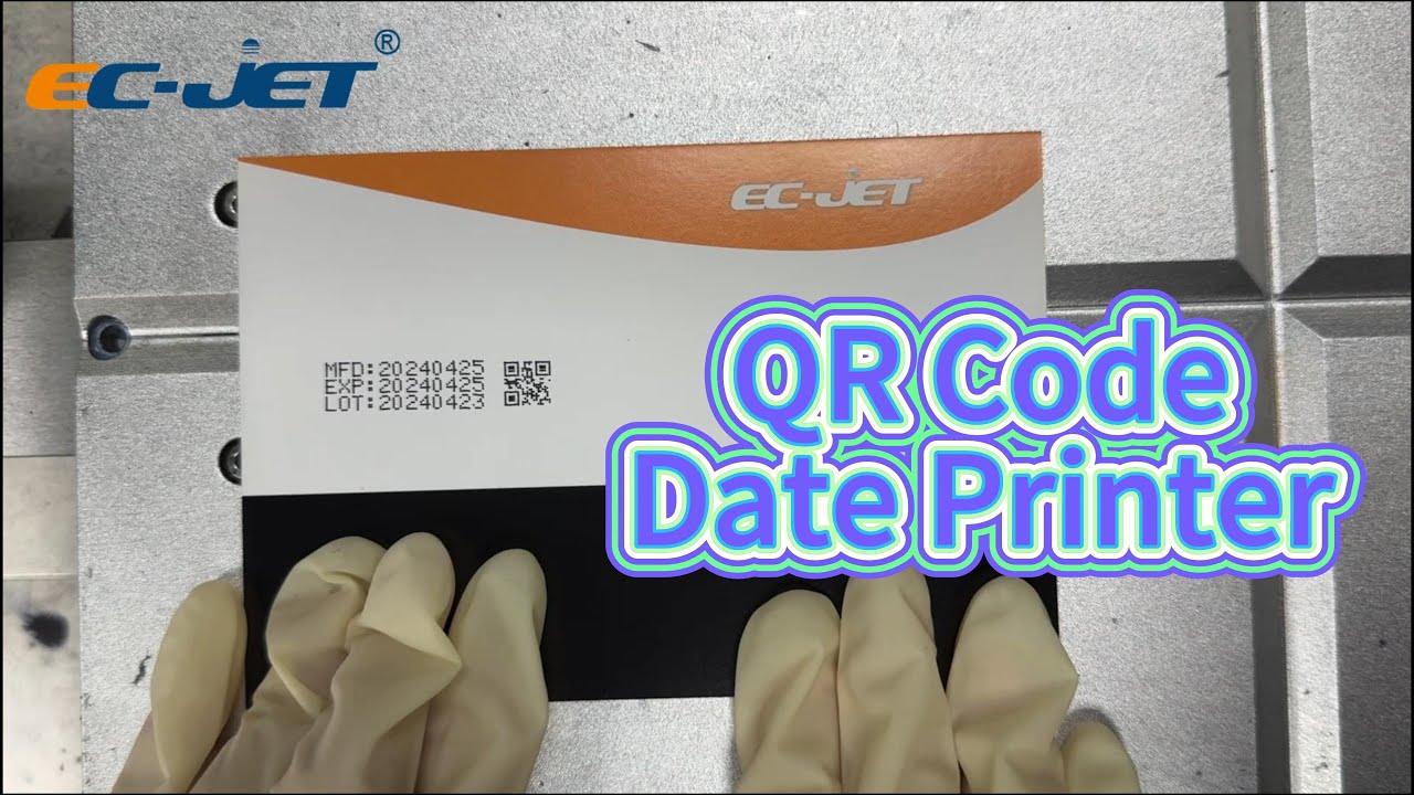 Expiry Date QR Code Printer CIJ#machine #packaging #printing # ...