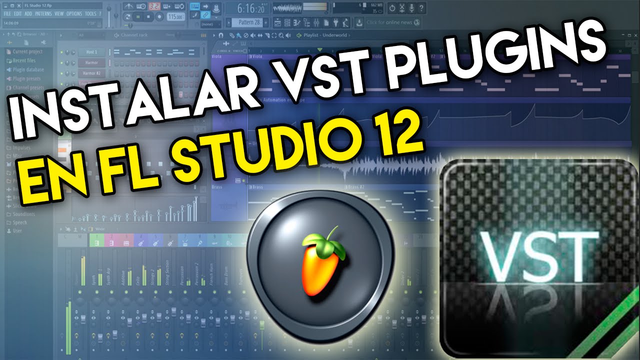 como instalar vst en fl studio 12 - YouTube
