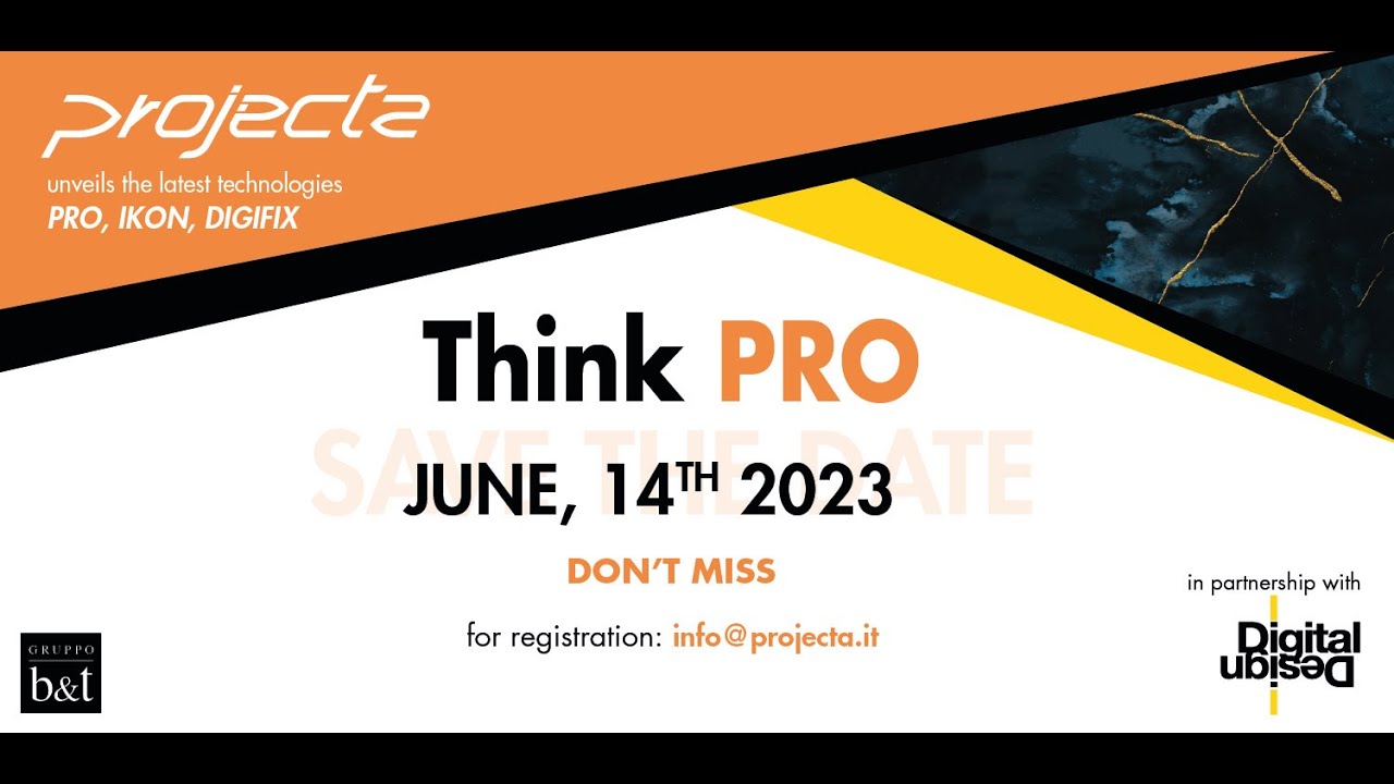 Think PRO_ Projecta's printing solutions unveiling_14th June 2023 - YouTube