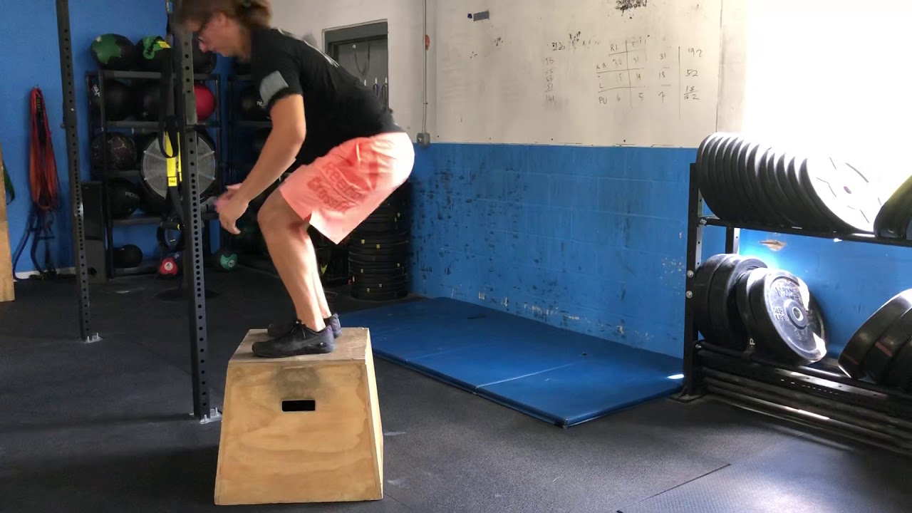The Burpee Box Jump with CrossFit for Glory - YouTube