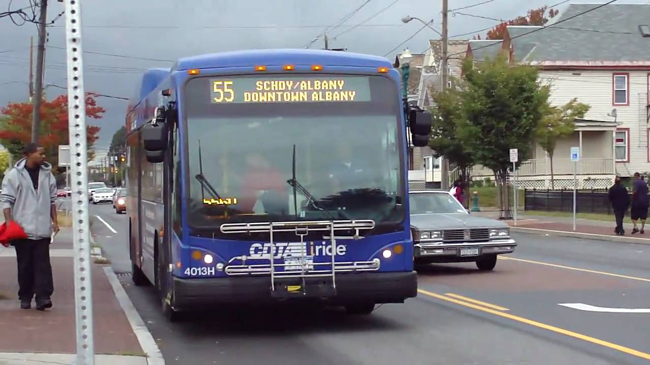 CDTA iride Bus: 2008 Gillig Low Floor T-40 BRT Hybird Route 55 #4013H ...