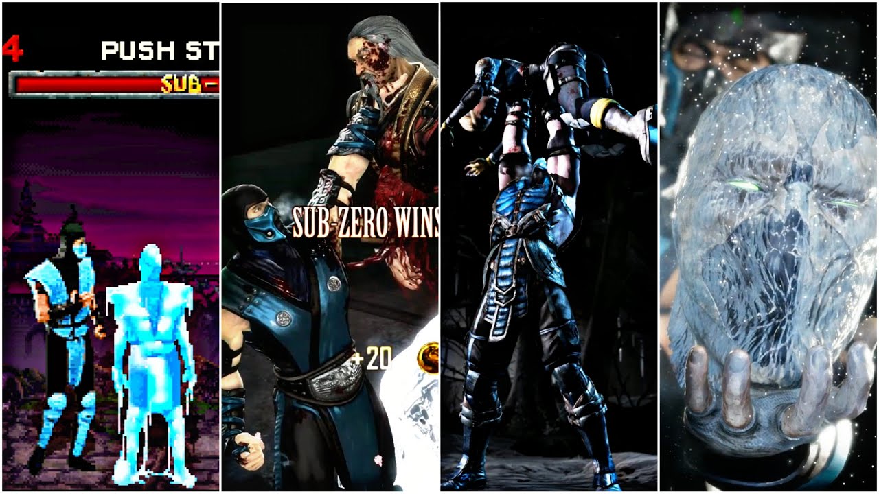 Mortal Kombat Sub Zero Fatalities Evolution (1992 - 2025) - YouTube