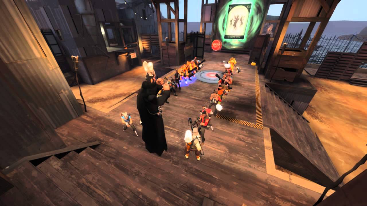 TF2 - Merasmus Lets RED Team Win! - YouTube