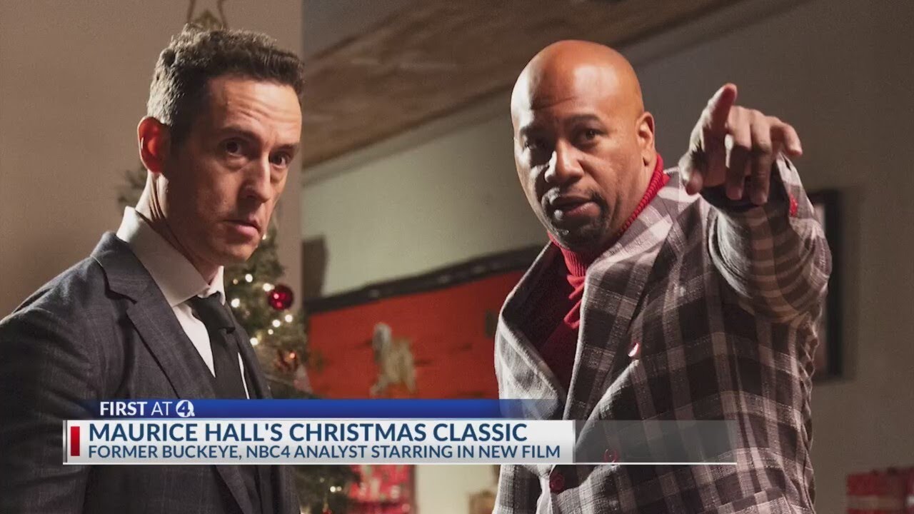 Former Buckeye, NBC4 reporter Maurice Hall celebrates new Christmas ...