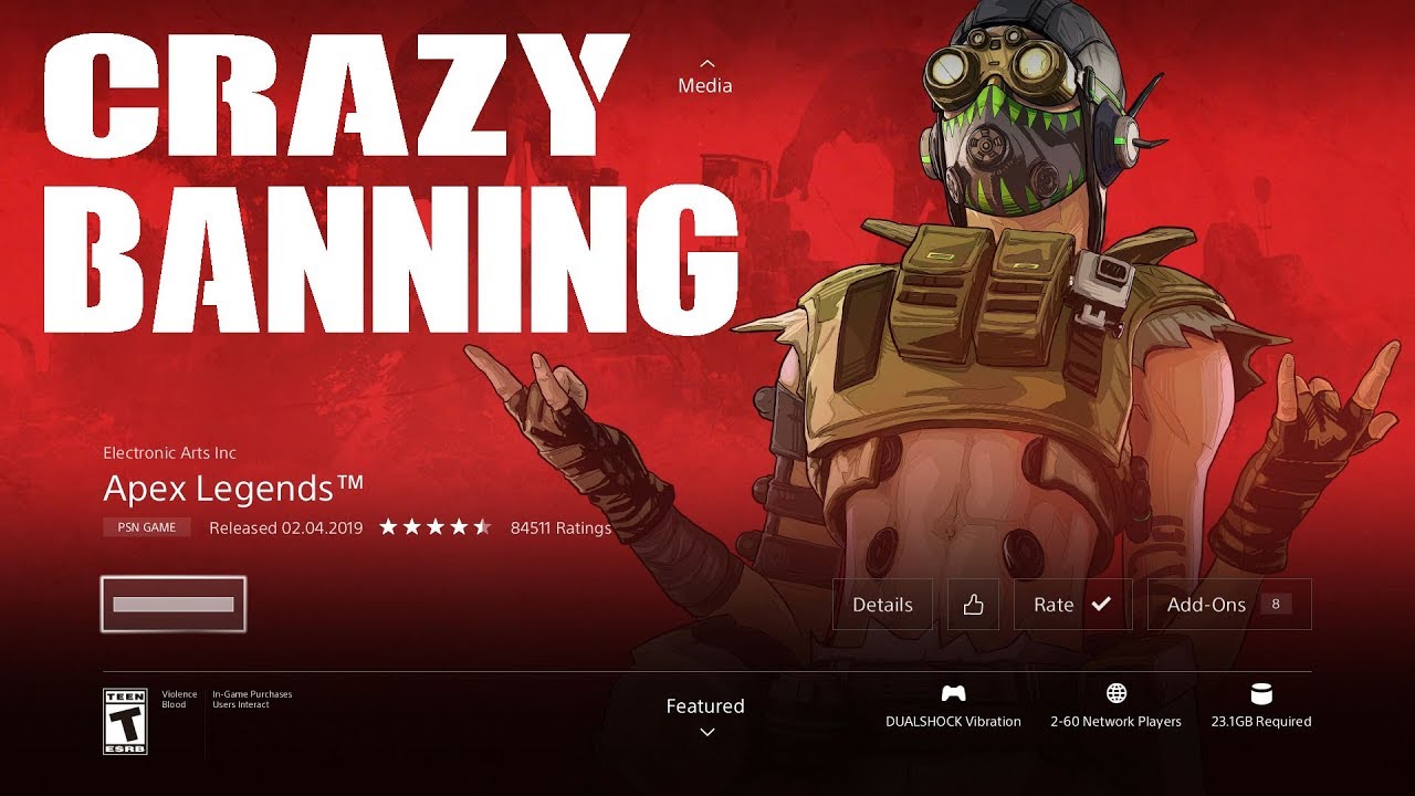 Apex Legends Banned Players EA Respawn - YouTube