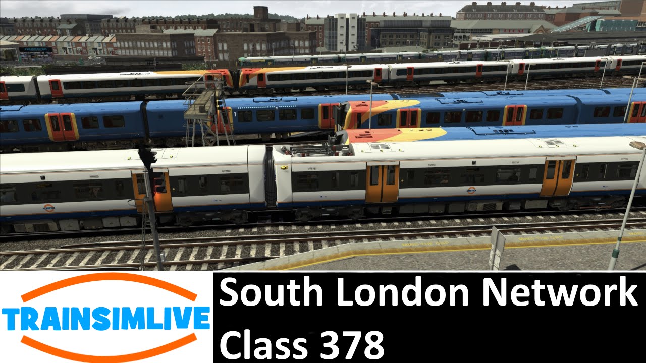 Train Simulator 2015 - South London Network, Class 378 - YouTube