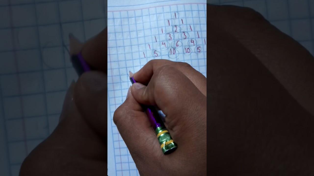 pirámide de Pascal explicación con talento - YouTube