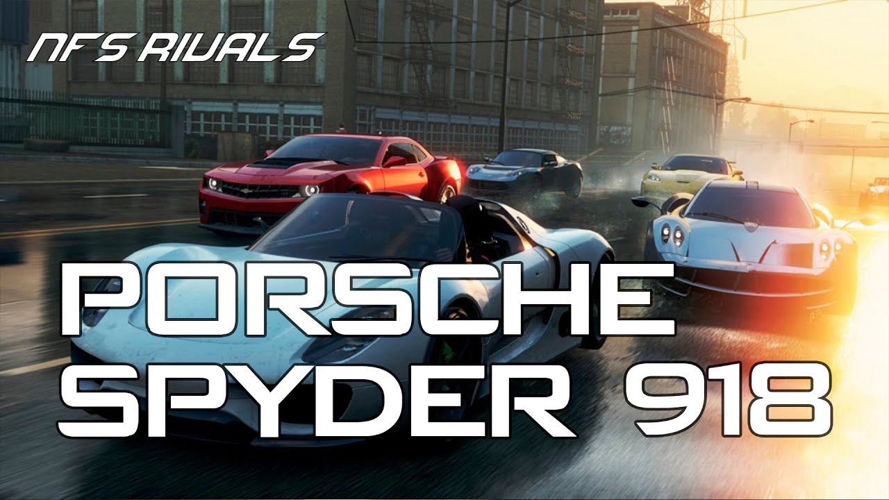 NFS Rivals - Porsche 918 Spyder Vs Mclaren - YouTube