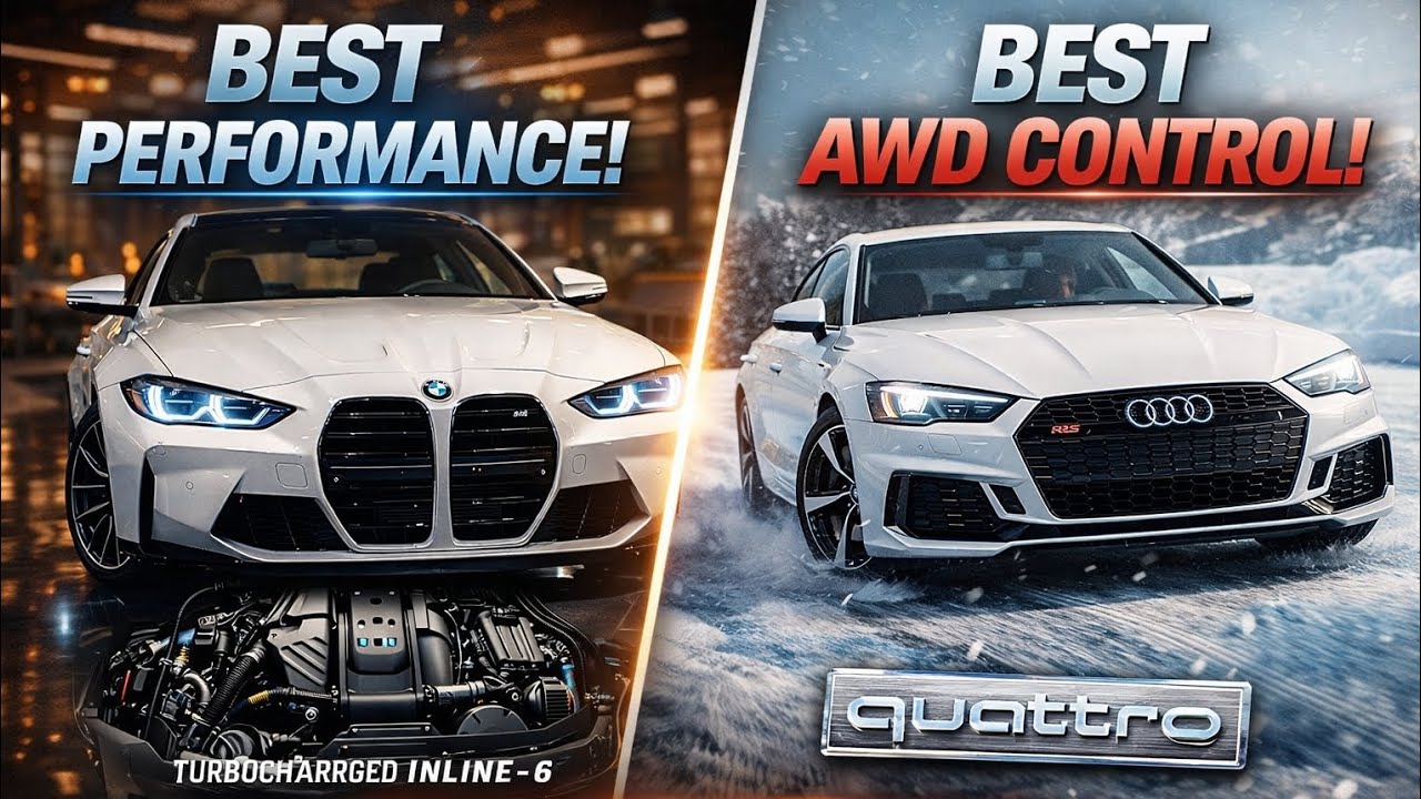 BMW M4 vs Audi RS5 | Turbo Aggression vs Refined Speed - YouTube