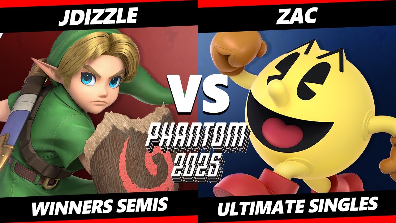 Phantom 2025 TOP 8 - Jdizzle (Young Link) Vs. Zac (Pac-Man) Smash ...