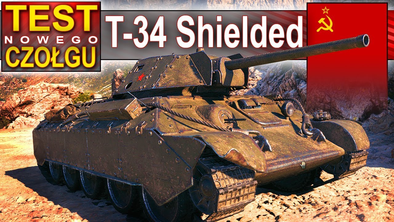T-34 Shielded - nagroda w maratonie - pierwsze bitwy - World of Tanks ...