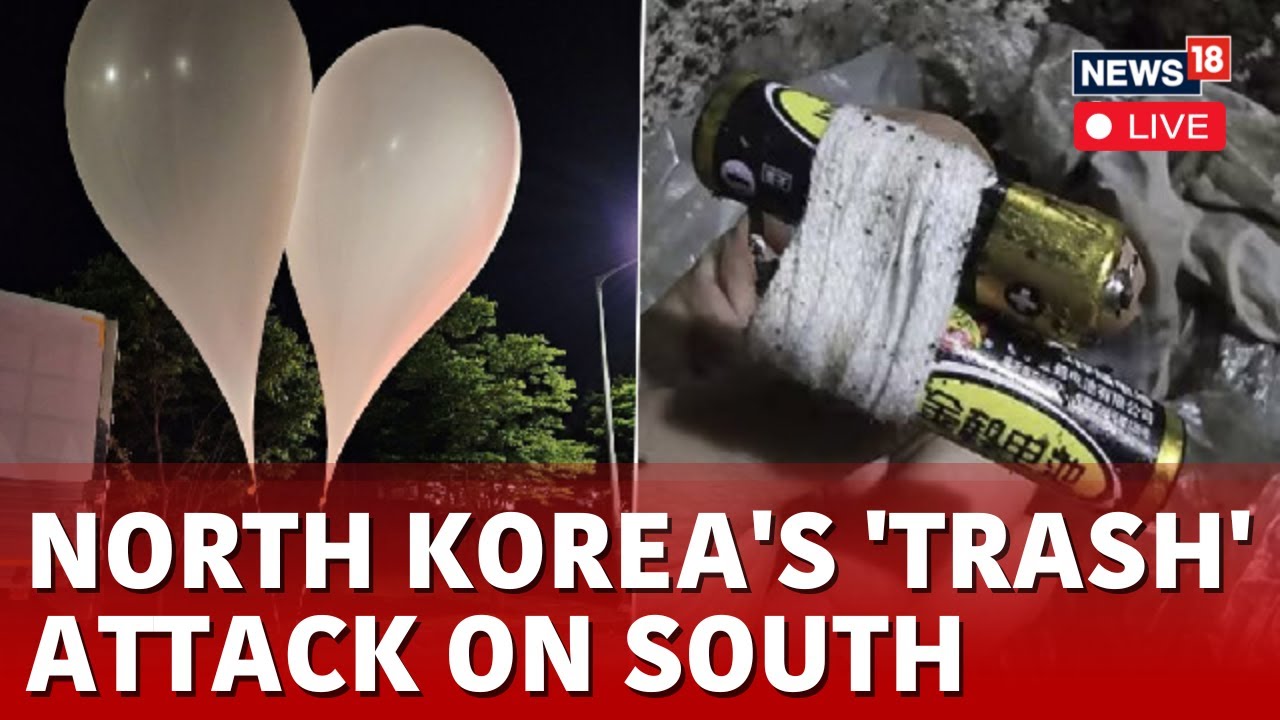 North Korea Sends Balloons Filled with Trash to South Korea | North ...