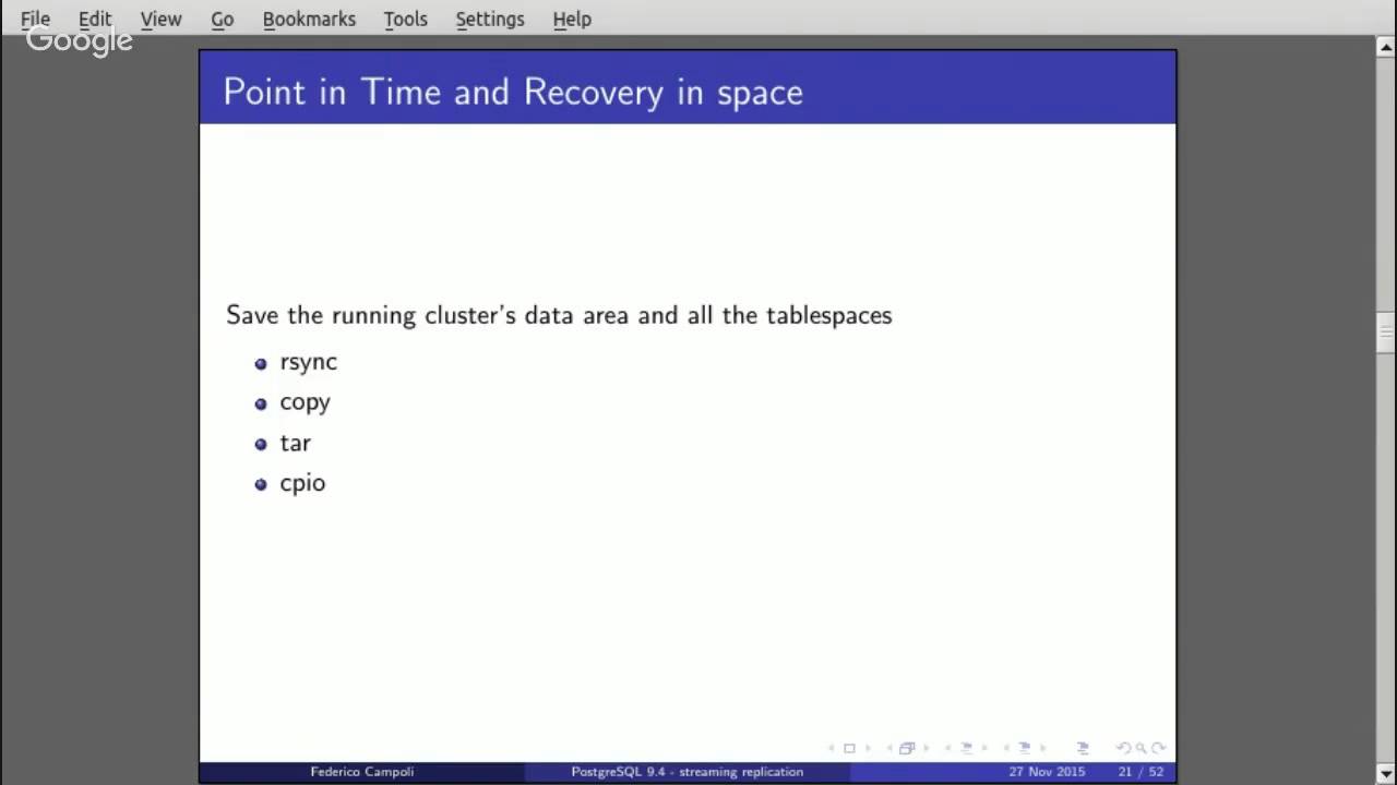 PostgreSQL streaming replication - YouTube