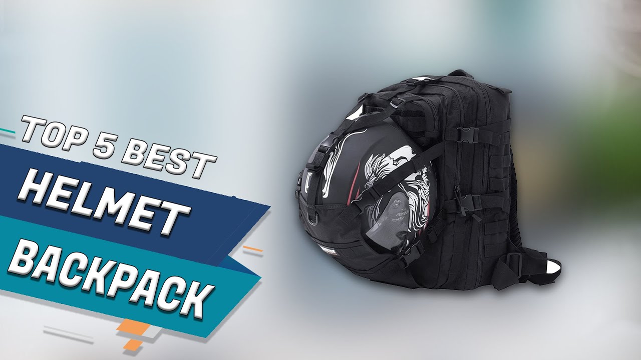 Top 5 Best Helmet Backpack Review in 2021 - YouTube