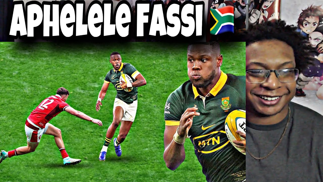 Aphelele Fassi Is the Game-Changer in South African Rugby REACTION! - YouTube