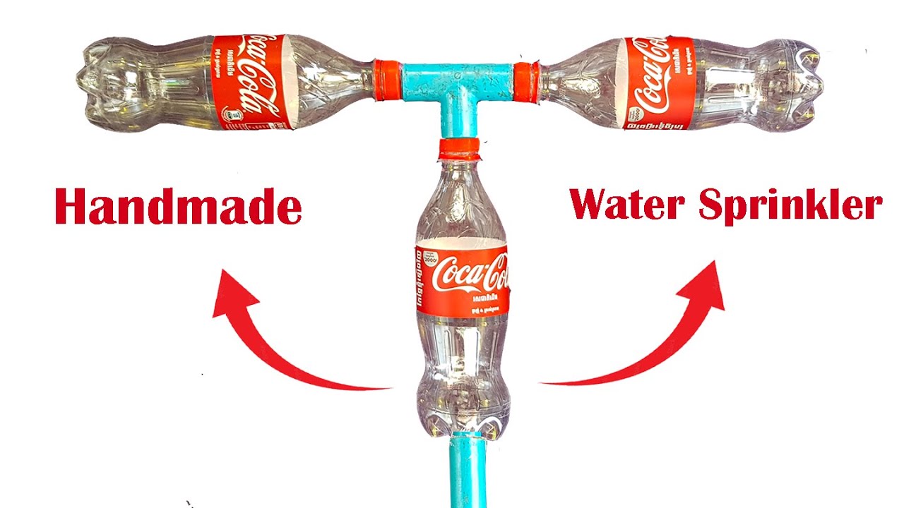 Amazing idea to make PVC pipe sprinkler by hand #freeenergy #diy #pipe ...