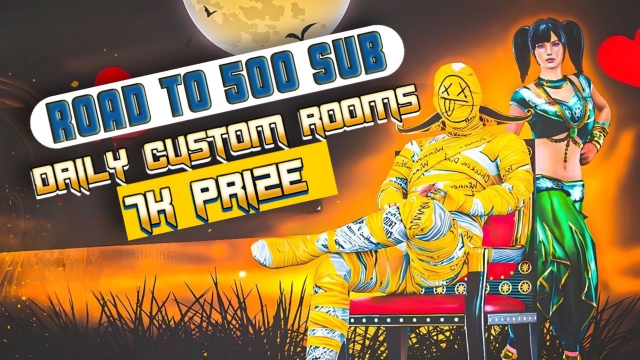DAILY CUSTOM ROOMS| 7k WIN PRIZE😳| Sardar😉 - YouTube