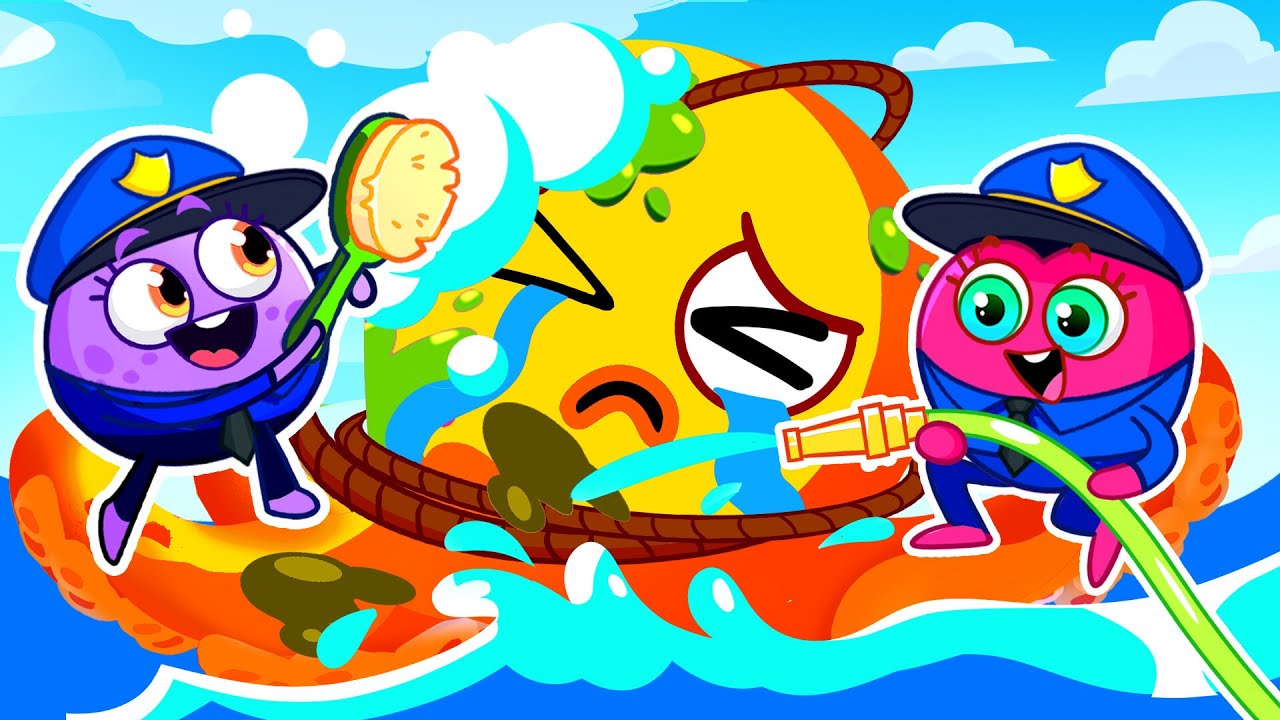 The Stinky Sea Monster🐙 | Protect the Environment | Kids Cartoon | Pit ...