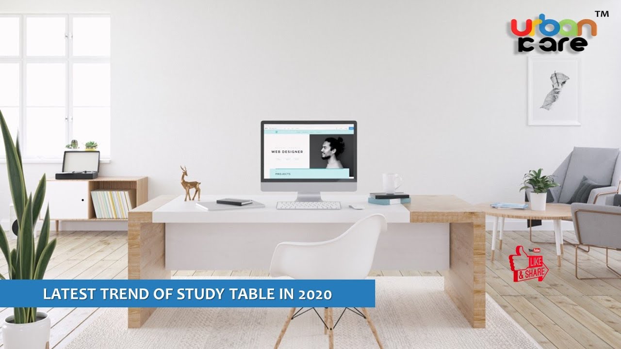 Latest Trend of Study Table in 2020 | Interior Design - YouTube