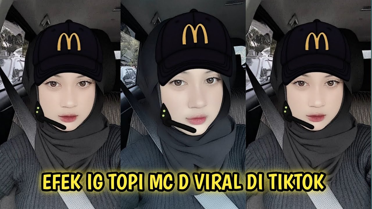 FILTER INSTAGRAM TERBARU 2023 TOPI MC DONALD YANG LAGI VIRAL DI TIKTOK ...