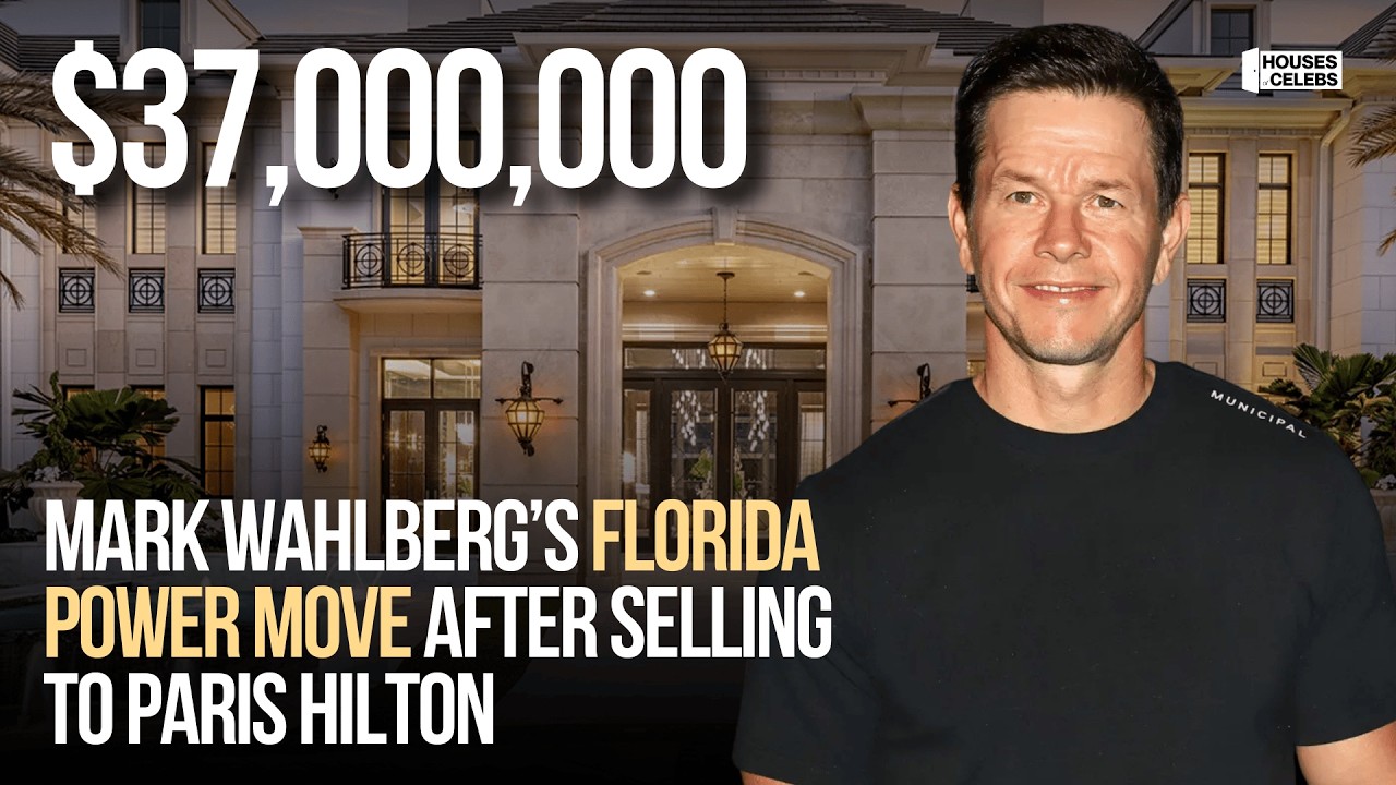 Mark Wahlberg's Bold Florida Move | $37M Billionaires Row Purchase ...