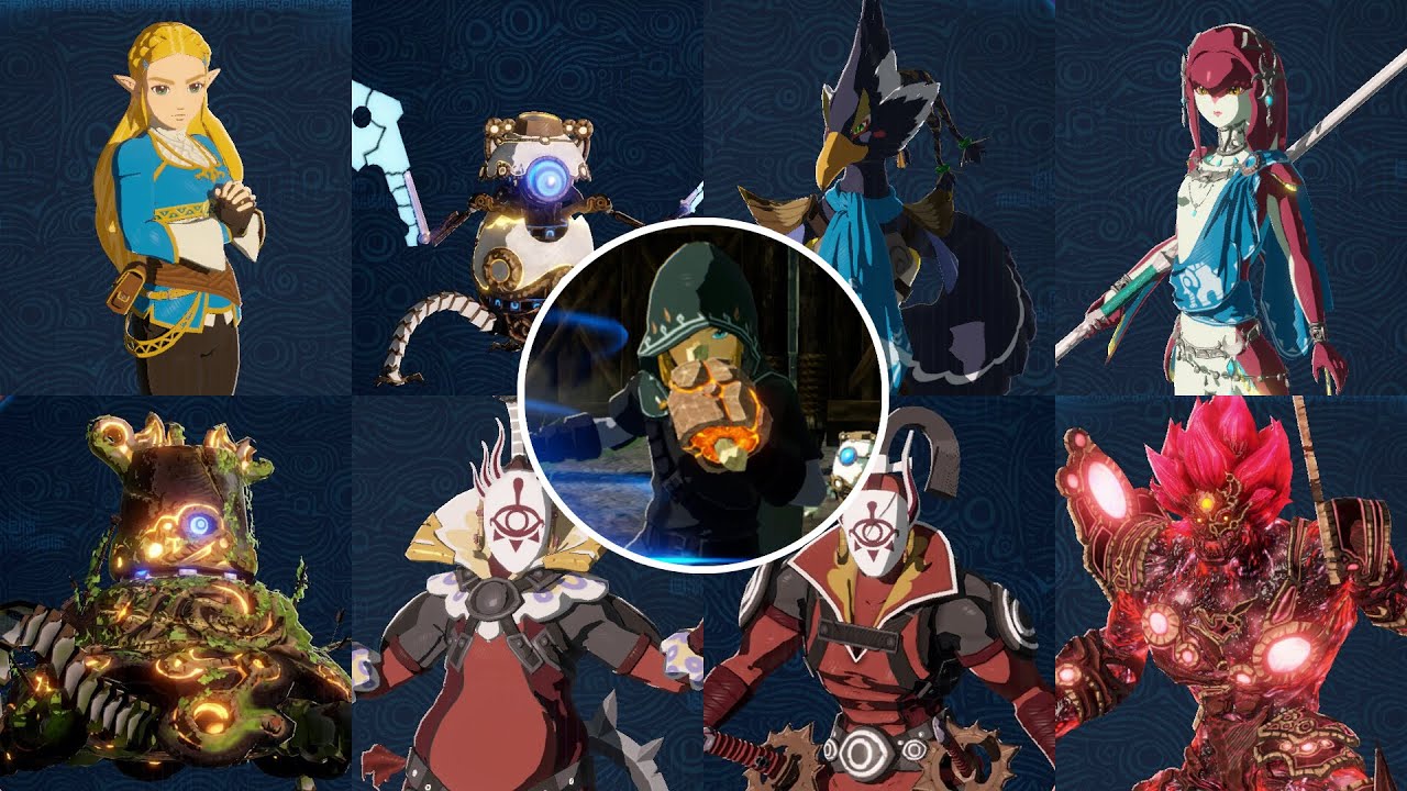 All Characters Reaction When They Eat - Hyrule Warriors Age of Calamity ...