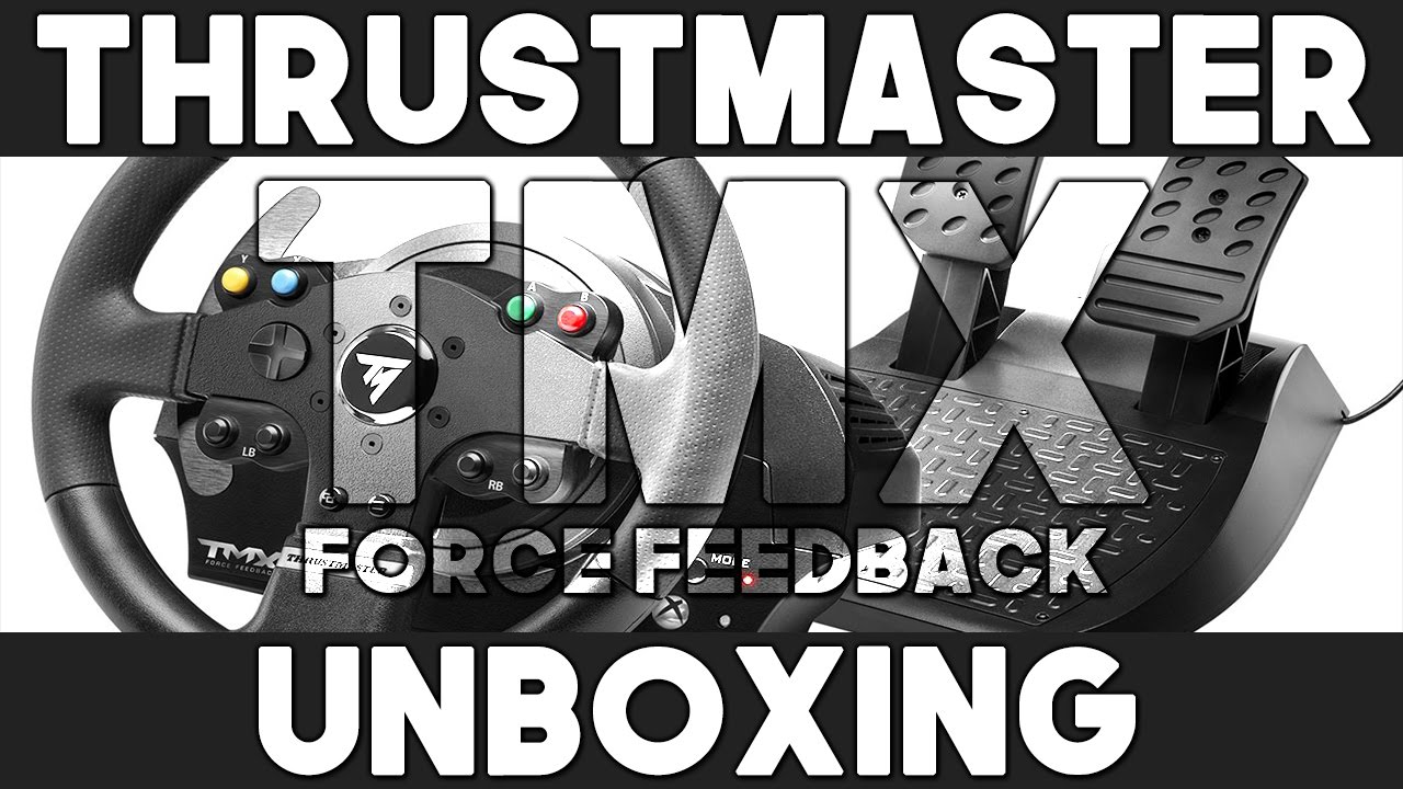 Thrustmaster TMX Force Feedback UNBOXING [German] - YouTube